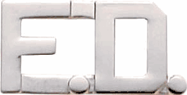 Smith & Warren Fire Department Collar Insignia