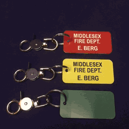 Firemen Accountability Tags