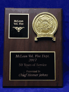 Honor Series Fire Department Award Plaques Firefighter Awards and Plaques