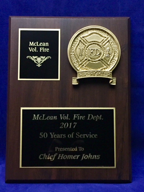 Honor Series Fire Department Award Plaques Firefighter Awards and Plaques
