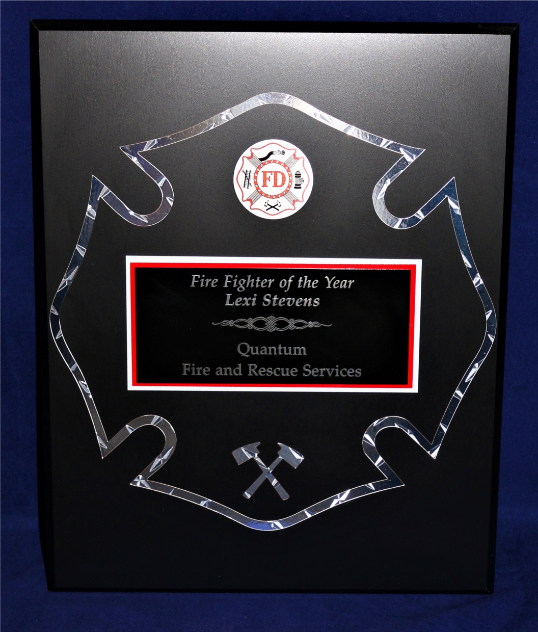 Firefighter Maltese Cross Outline