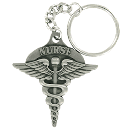 Pewter Key Chains For Nurses