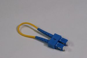 Loopback Jumper, SC, Single Mode