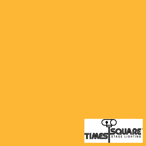 Times Square 104 Deep Amber Lighting Gel 10x10 in. - BarnDoor Lighting