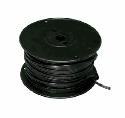 Zip Cord Black 18/2 Lamp Cord Cable - BarnDoor Lighting