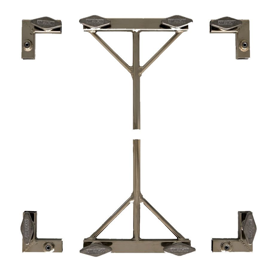 8x8 Overhead Frames and Fabrics - American Overheads and Butterflies