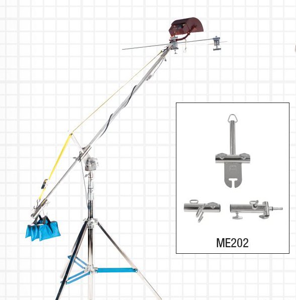 Menace Arm Kit American Grip Pipe Boom- BarnDoor Lighting