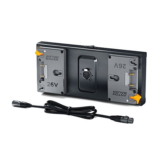 Anton Bauer 26V Dual Gold Mount Plus Plate Arri SkyPanel