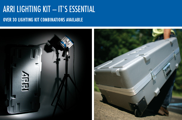 Arri 150 / 300 / 650 Fresnel Compact Lighting Kit, LK-0005643 -BarnDoor ...