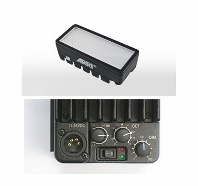 Arri LED Locaster 2 Plus AC Double Light Kit - BarnDoor Lighting