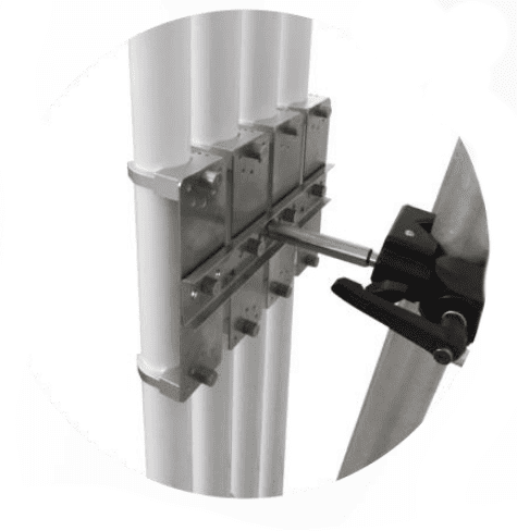 Astera Cross Plate Mount w/ Baby Pin AX1-CP | BarnDoor