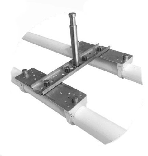 Astera Cross Plate Mount w/ Baby Pin AX1-CP | BarnDoor