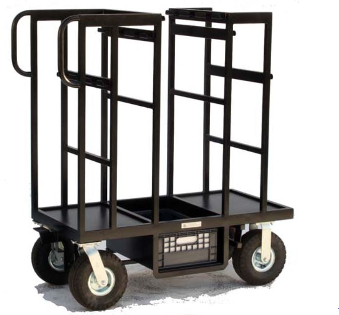 BackStage Equipment Combo Stand Mini Cart - BarnDoor