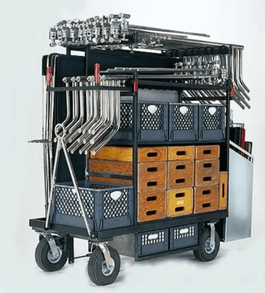 Backstage Equipment Super Duz-All Cart G-02 | BarnDoor Lighting