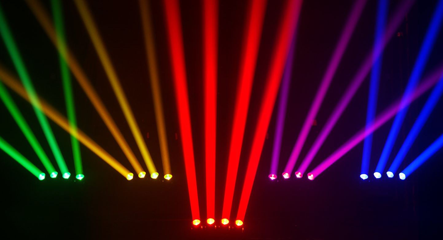 Chauvet Intimidator Wave 360 IRC (4) LED Moving - BarnDoor