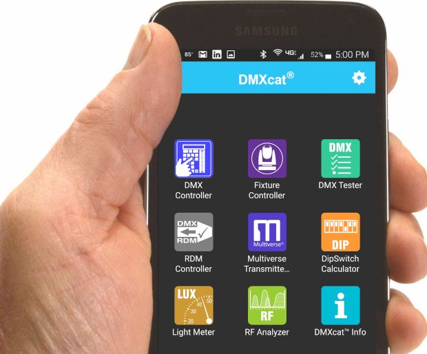 DMXcat® City Theatrical Multi Function DMX Test Tool 6000