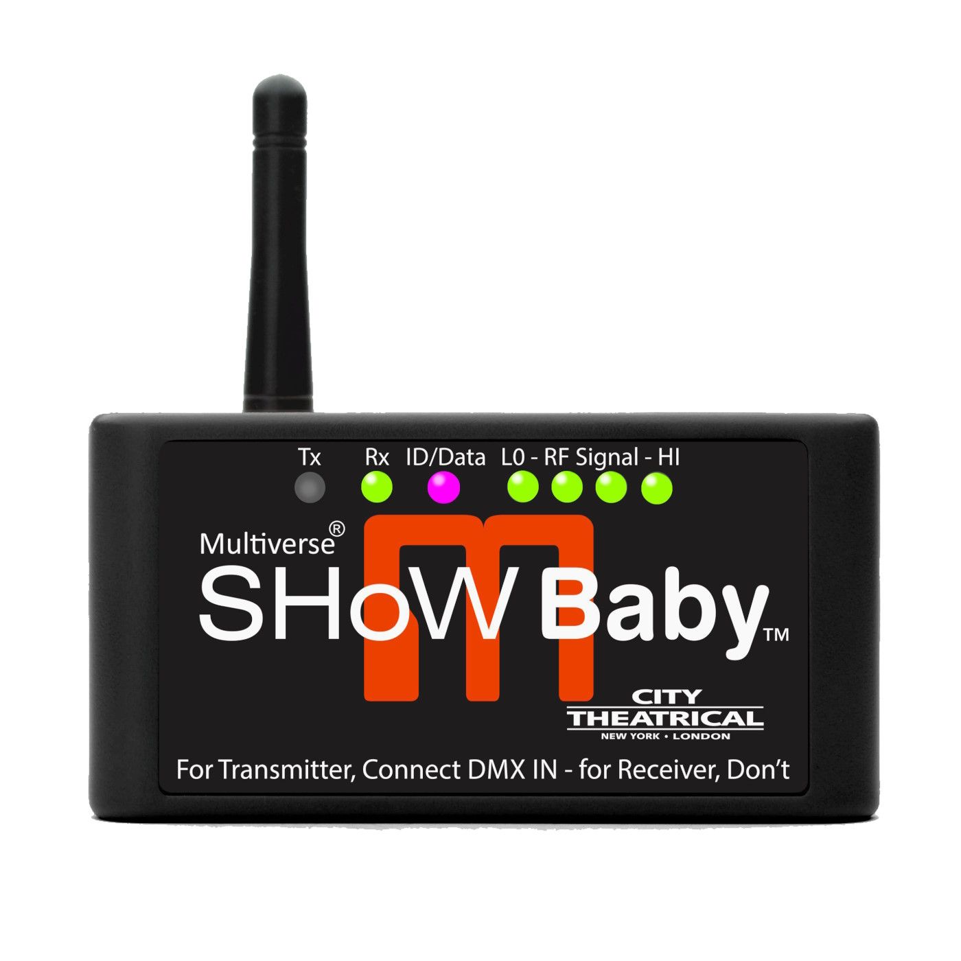 Multiverse Show Baby Buy City Theatrical Wireless DMX Transceiver