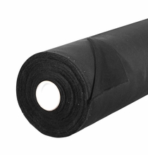 Commando Cloth Black Duvetyne Heavy Weight Duvateen - BarnDoor