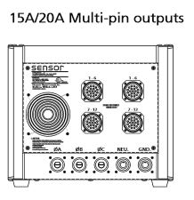 ETC Sensor3 Portable Dimmer Pack 4 Multi-Pin - BarnDoor Lighting