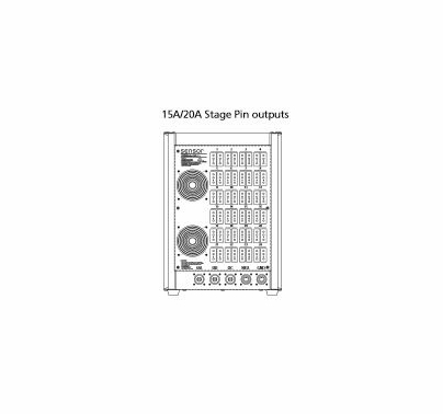 ETC Sensor Portable Dimmer Pack 24 Channel Stage Pin - BarnDoor Lighting