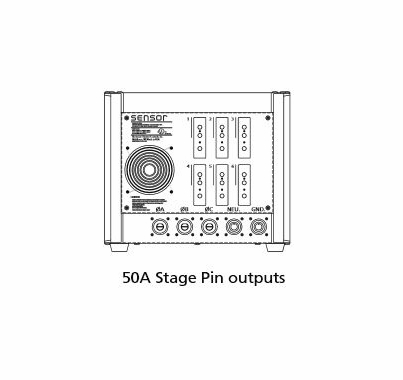 ETC Sensor Portable Dimmer Pack 6 Channel 50A Stage Pin
