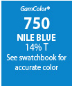 GAM GamColor 750 Nile Blue Lighting Gel Filter Sheet 20"x24" - GAMColor ...