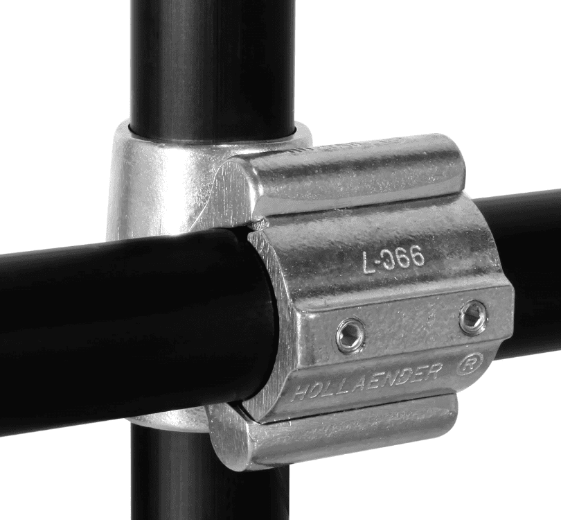 Hollaender Fitting 1 1/2" Split Cross Speedrail | BarnDoor Lighting