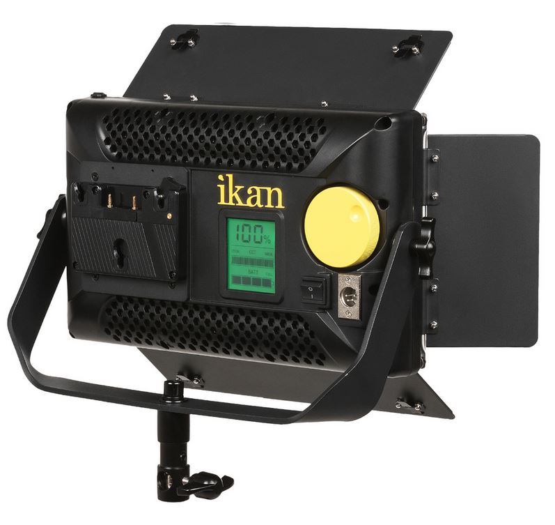 Ikan Rayden RB5 Bicolor Half x 1 LED Panel - BarnDoor