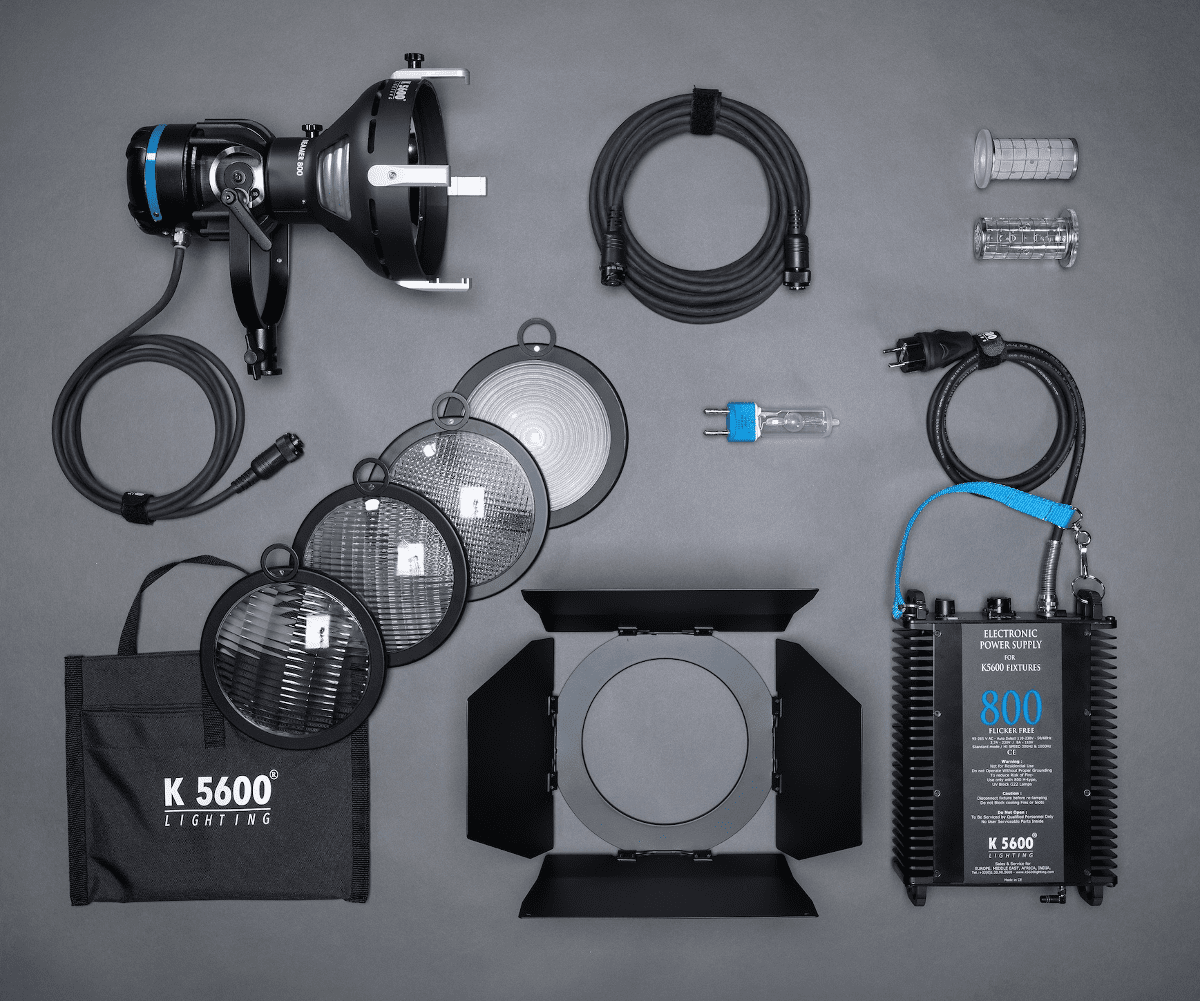 K5600 Joker2 800W HMI Par Light Kit | BarnDoor
