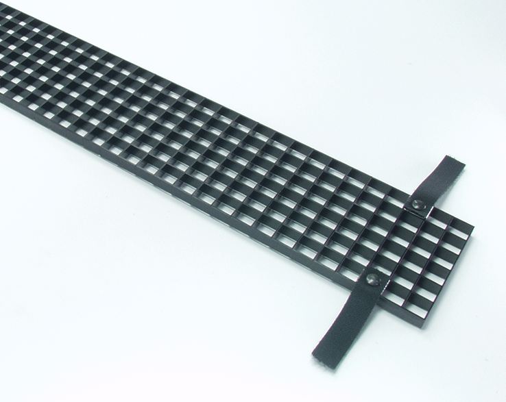 Kino Flo 2ft. Single Bank Black Louvre LVR-2401-B - BarnDoor Lighting