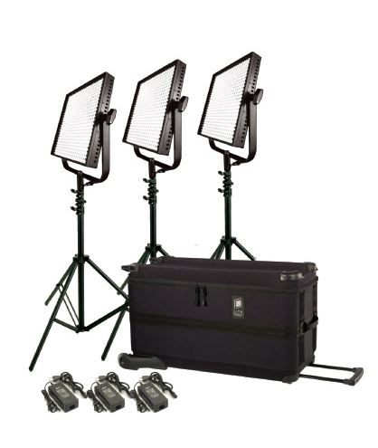 LED Light Kits for Studio Lighting & Interviews