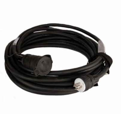 Lex 20 Amp 3 Phase L21-20 Locking Weatherproof Extension Cord