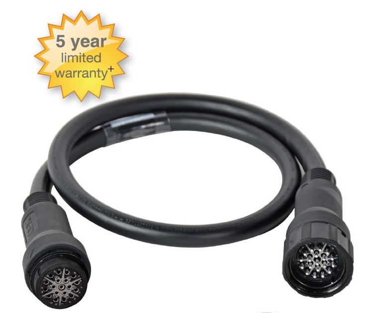 Lex 20A LSC 19 Pin EverGrip Molded Multi Cable, 25ft - BarnDoor