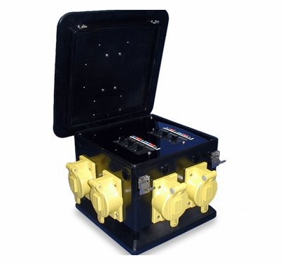 Lex 200 Amp 3 Phase Pagoda 50 Amp Locking Recept | BarnDoor