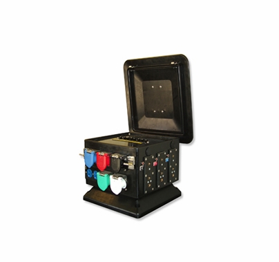 Lex 200A 3 Phase / 6 100A Bates Distro Box - BarnDoor Lighting