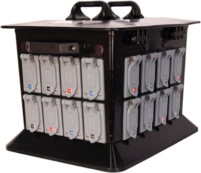 Lex 200A 3 Ph. Power Stations Jr. GFCI 20A Duplex - BarnDoor