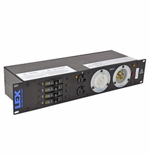 Lex 30 Amp 2RU Rack Power Distro L14-30 to L5-30 and Duplexes