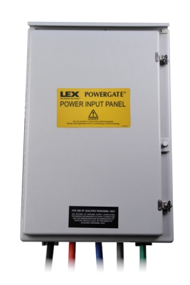 Lex Products Power Input Panels Generator Connection