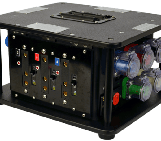 Lex Products 600 Amp Cinebox Distro Box PH400A1-N2J-26BC2CC - BarnDoor