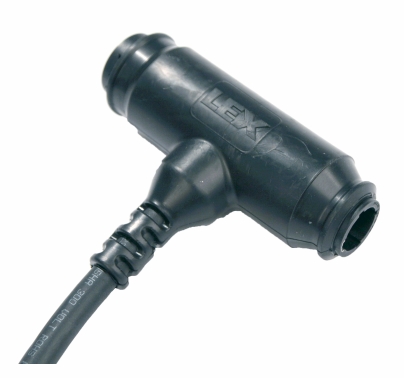 Lex TRUE1 Tee 18" Inlet/Feed Thru to Edison 20A Connector