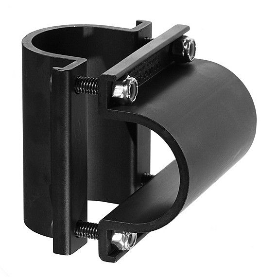 Light Source MGB Mega-Gridlock Pipe Overlap Bracket Black