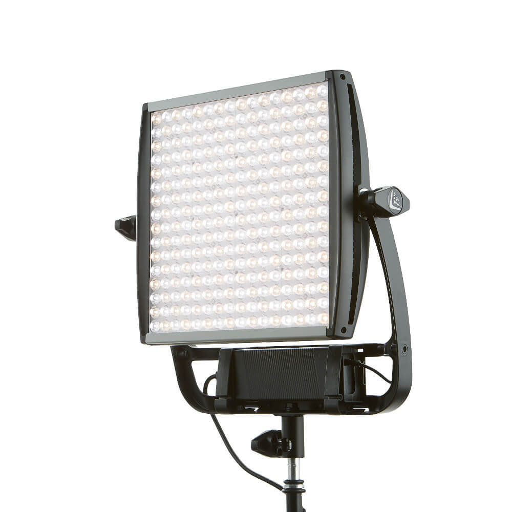 LitePanels Astra 3X BiColor LED 1X1 Light - BarnDoor