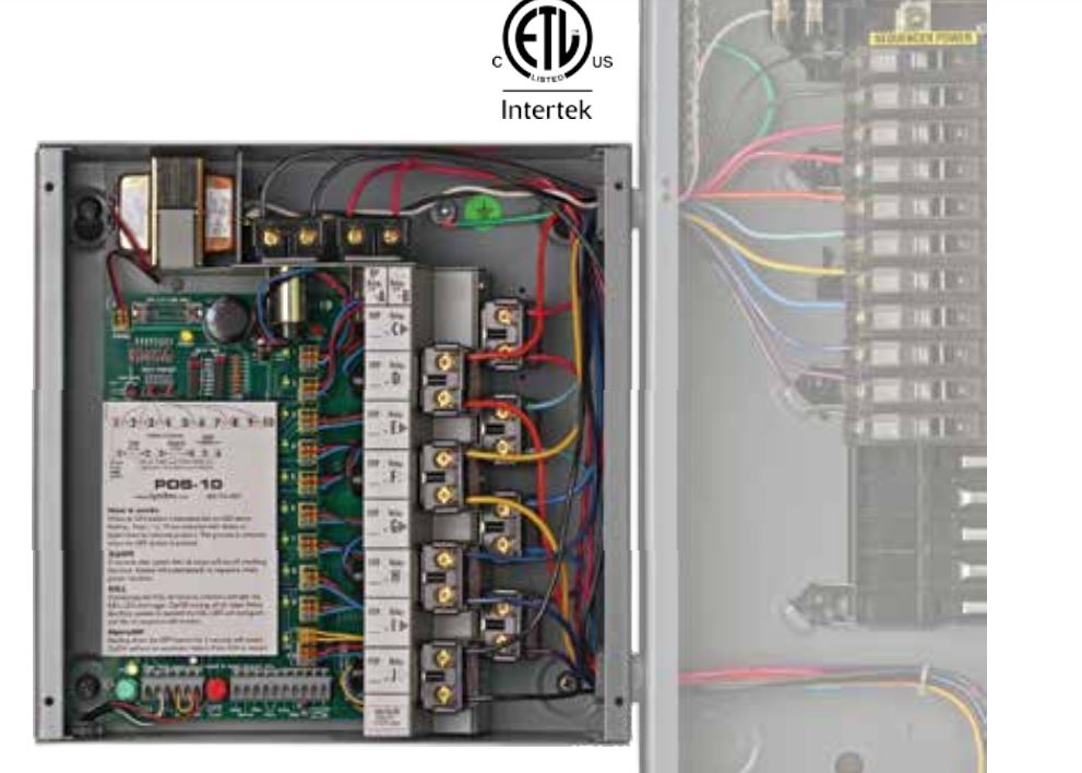 LynTec PDS-10 Sequencing Relay Panel 10 Circuit | BarnDoor Lighting