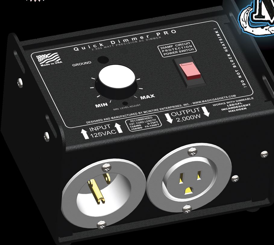 Magic Gadgets 2K 2000w Quick Dimmer Pro - Electrical Supplies