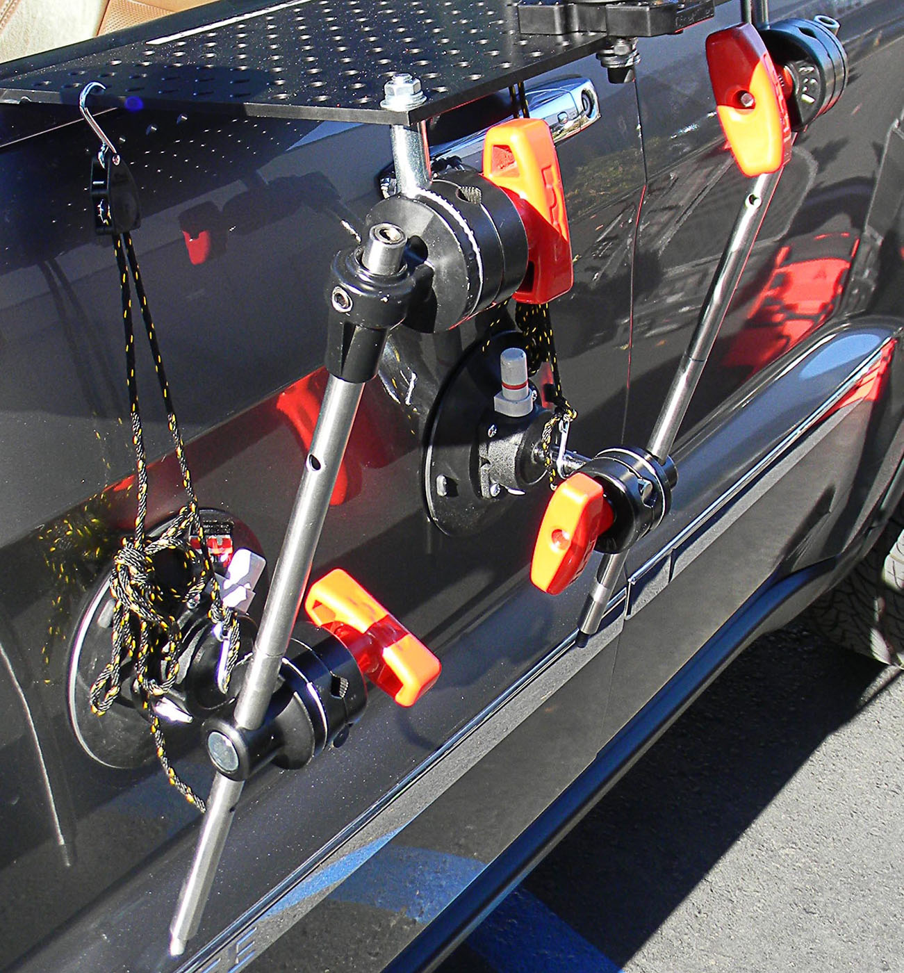 Matthews Brauer Hostess Tray Kit Car Mount - BarnDoor Lighting