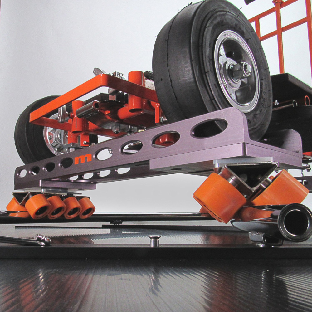 Matthews Centipede II Dolly Track Wheel Troughs | BarnDoor