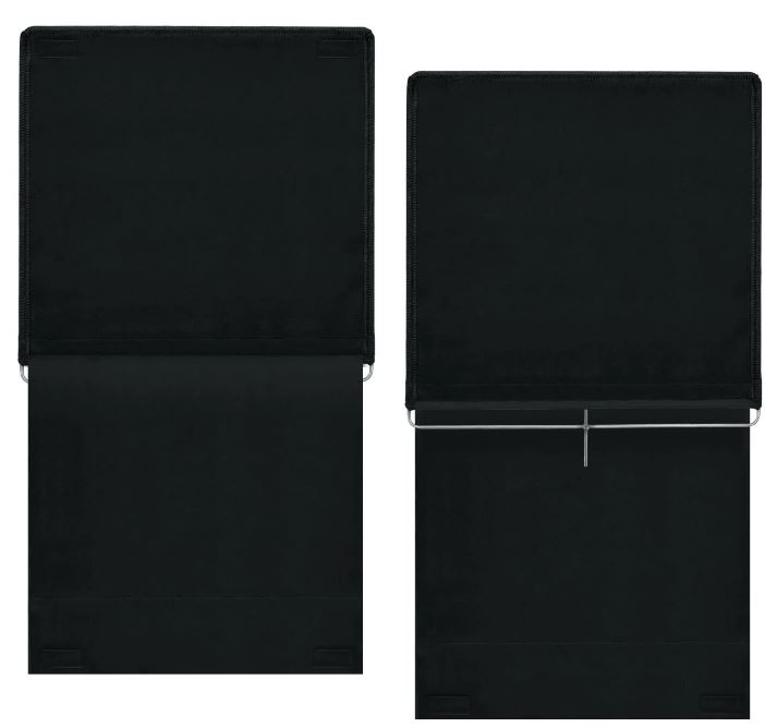 Modern 36 x 36 in. Solid Floppy Flag Cutter | BarnDoor Lighting
