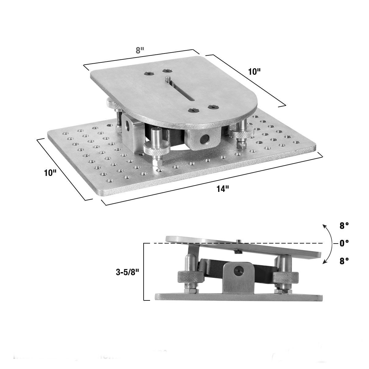 Modern 4-Way Leveling Camera Mount with 3/8" Slot - Modern Studio ...