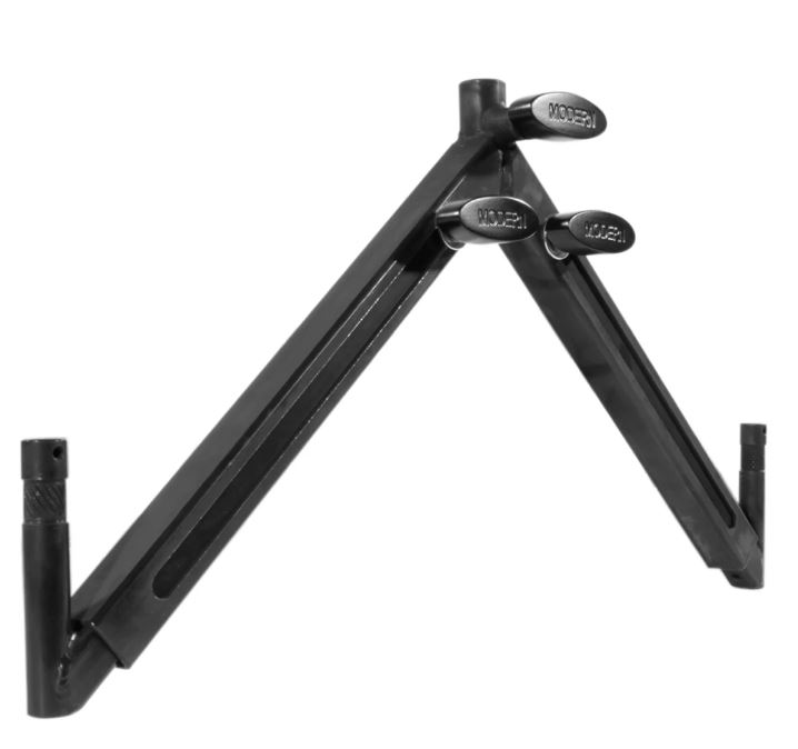 Modern Baby Drop Down Offset Telescoping Dual Monitor Mount