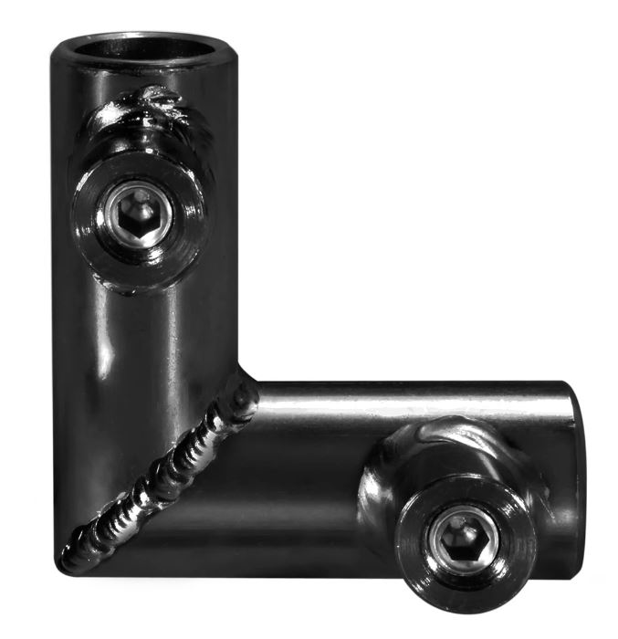 Modern Studio 5/8 inch Fitting Pipe Corner - BarnDoor Lighting